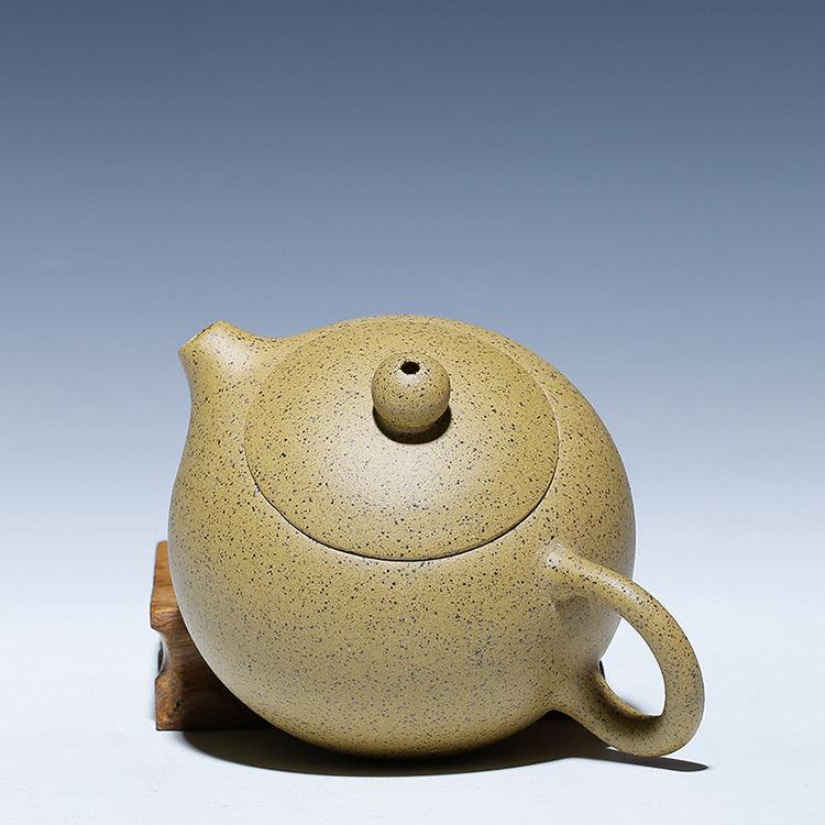 Clay West Lake Sesame Segment Mud Yellow Xi Shi Pot - Handmade Yixing ...