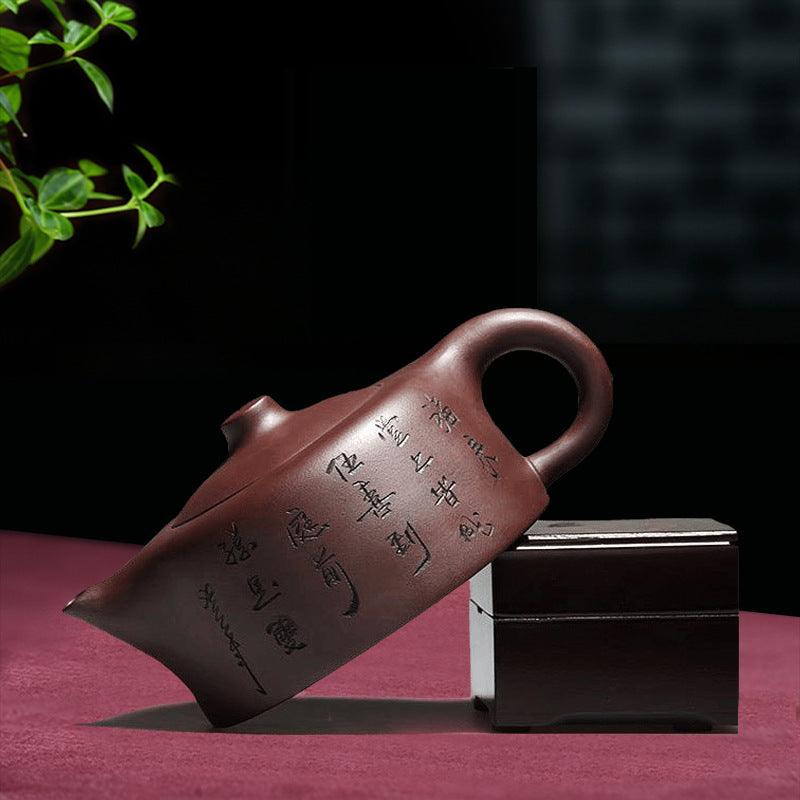 Infinity Skyline - Yixing Purple Clay Teapot - 280ml – Yixingteaart