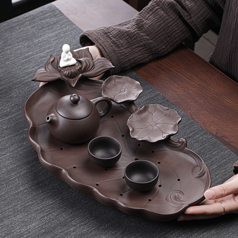 Lotus Pond Tea Table - Handcrafted Beauty and Function | Shop Now ...